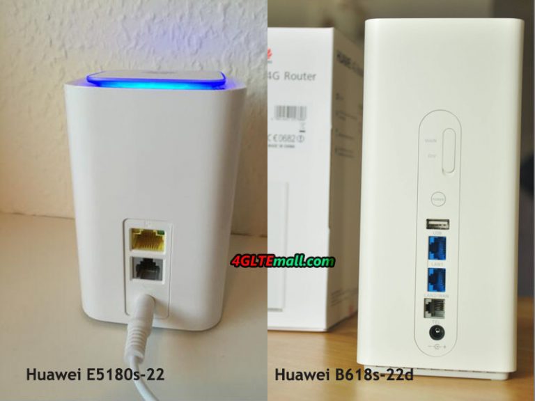 Difference Between Huawei B618 and E5180 LTE Cube – 4G LTE Mall