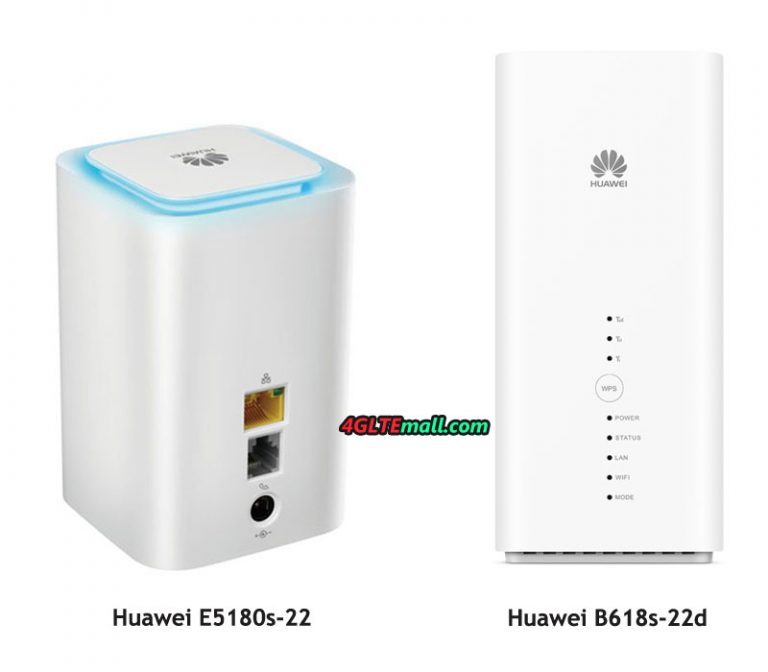 Difference Between Huawei B618 and E5180 LTE Cube – 4G LTE Mall