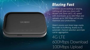Alcatel Presents Two New Hotspots: Linkzone Cat7 and Cat12 – 4G LTE Mall