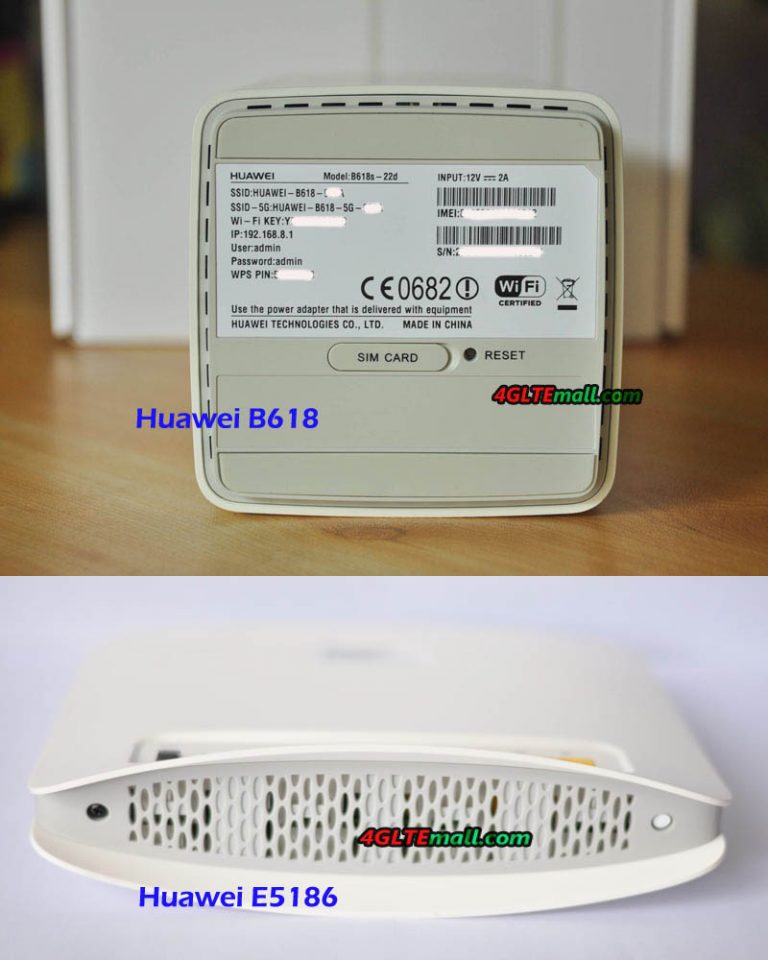 Huawei B618 VS Huawei E5186 - Which one is better?