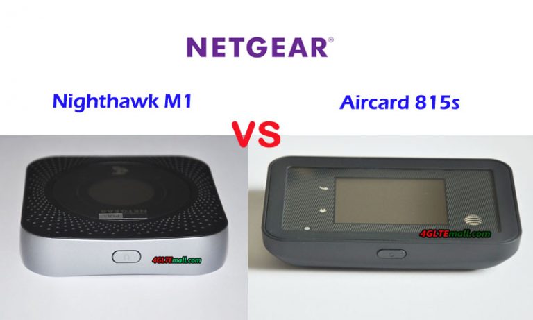 AT&T Unite Explore (815s) VS AT&T Nighthawk M1