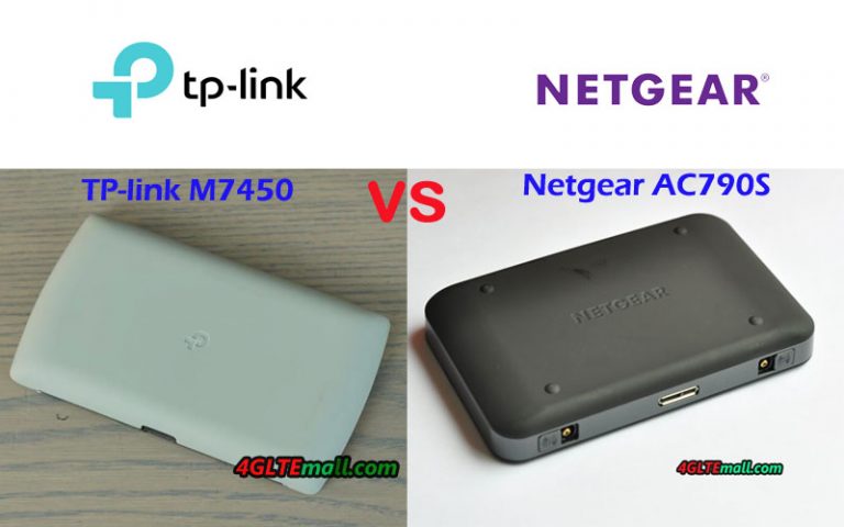 TP-Link M7450 VS Netgear AC790, Which 4G LTE Cat.6 MiFi is Better?