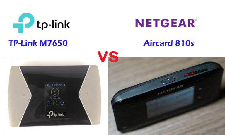 Netgear AC810s VS TP-Link M7650, Which LTE-A Pro MiFi is Better?