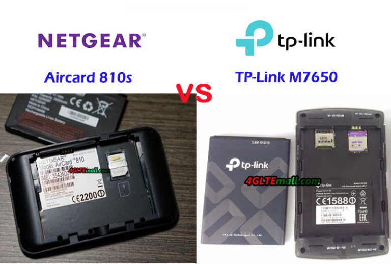 Netgear AC810s VS TP-Link M7650, Which LTE-A Pro MiFi is Better?