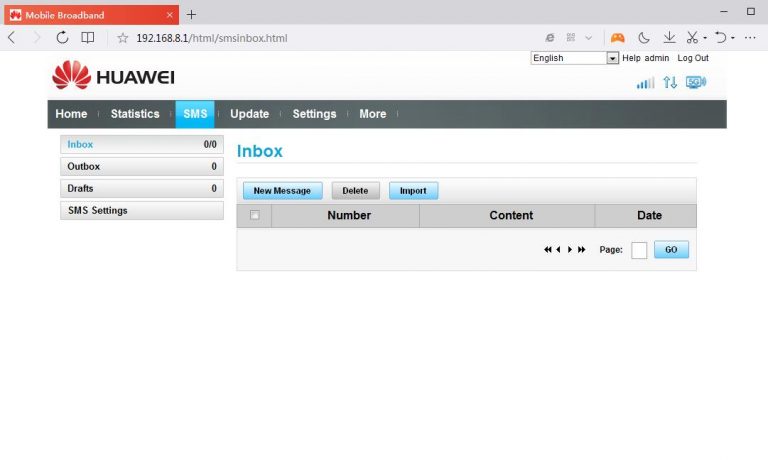 Huawei B715s-23c Router Web Interface Setting Options – 4G LTE Mall