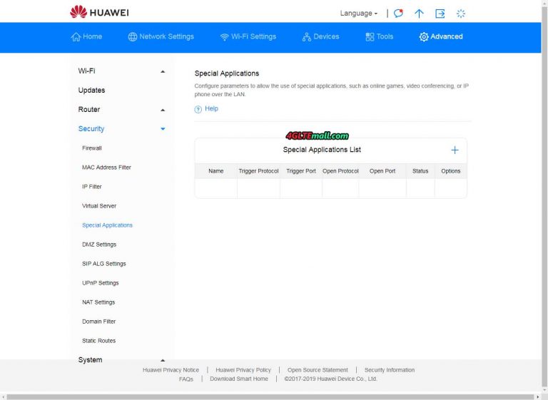 huawei 5G CPE pro DMZ settings Archives – 4G LTE Mall