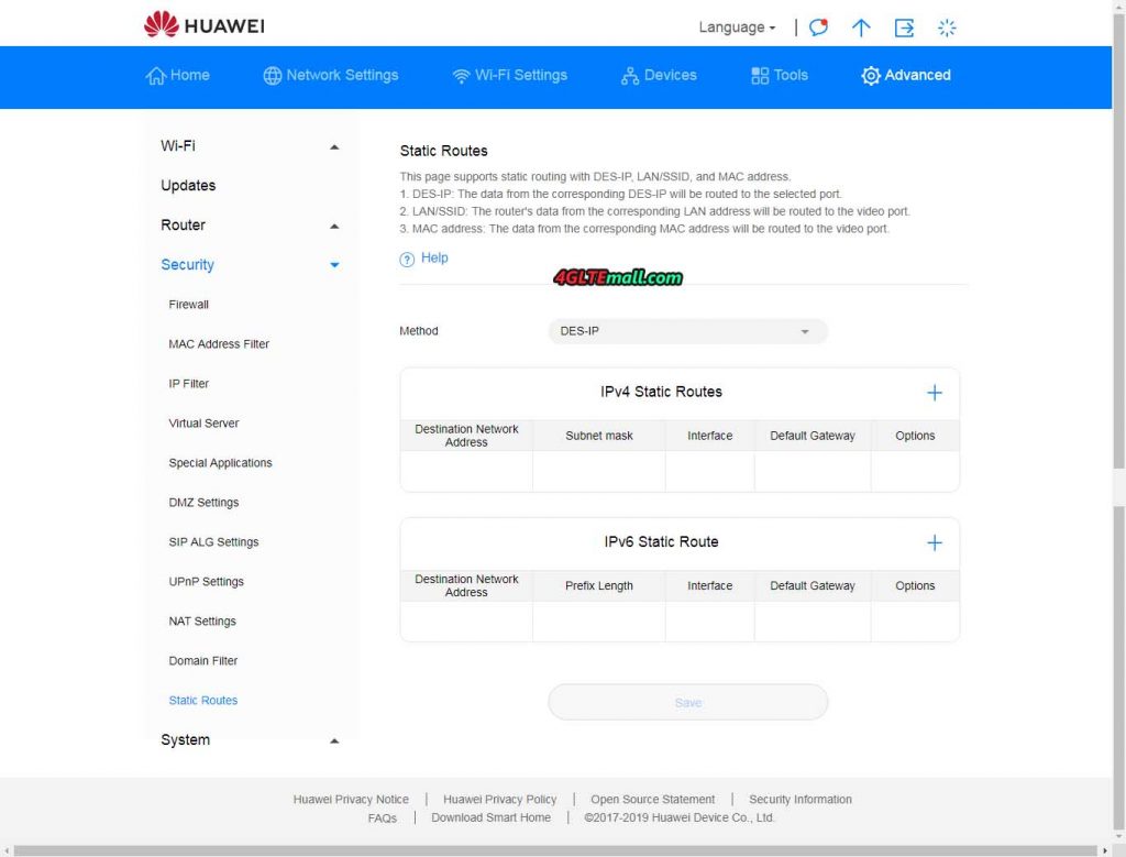 Huawei 5G CPE pro SIP ALG Settings Archives – 4G LTE Mall