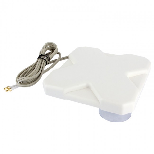 Two CRC-9 Connector 4G Antenna 2M Length