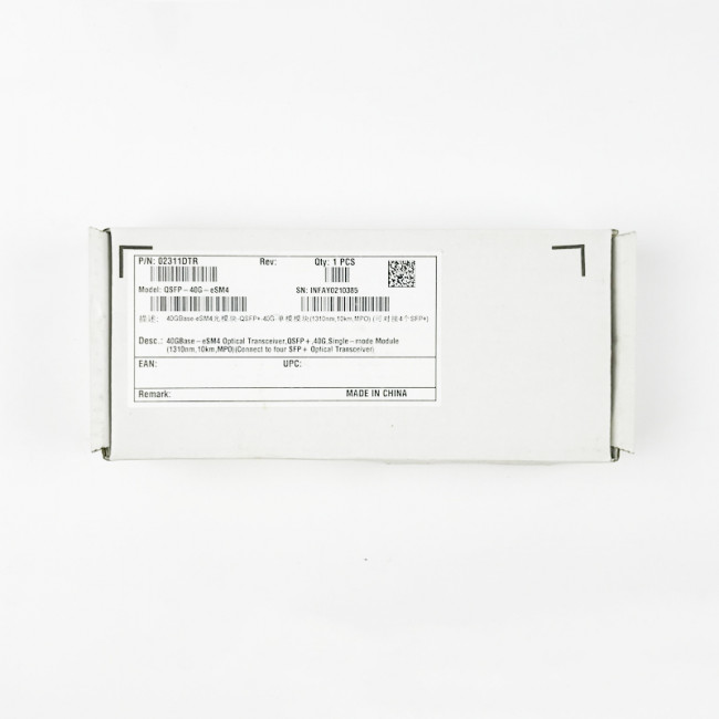 Huawei QSFP-40G-eSM4 02311DTR 40GBase-eSM4 Optical Transceiver