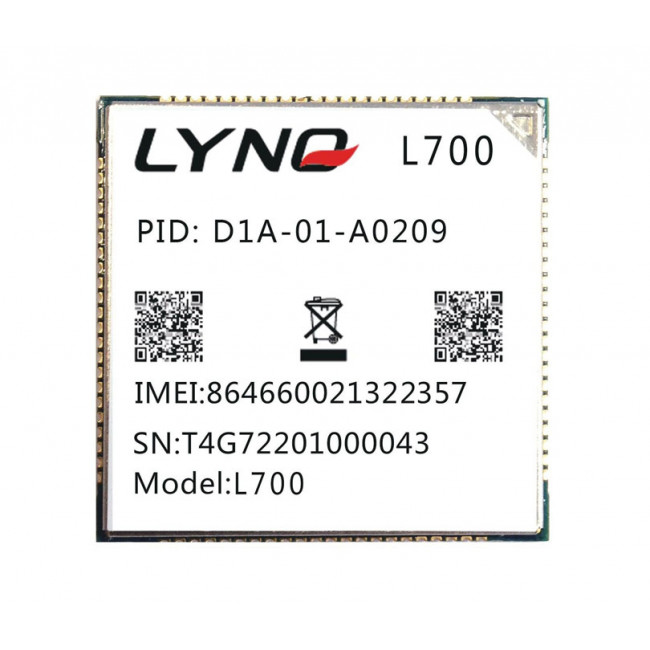 Mobiletek L700 L700-C L700-A L700-V L700-E LTE Cat-M1/NB-IoT LCC Module