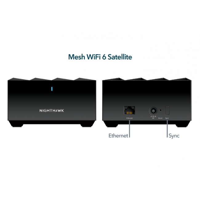 Netgear Nighthawk MK72S Dual-band AX3000 2-Pack WiFi 6 Mesh System