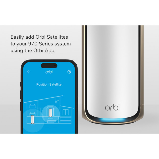 NETGEAR Orbi 970 RBE970 Quad-Band WiFi 7 Mesh Router Specs, Price