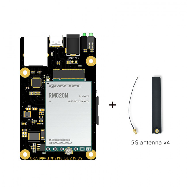 5G M.2 to RJ45 Dev Board Kit for 5G Module