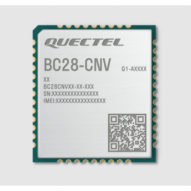 Quectel BC28-CNV LTE Cat-NB2 LCC LPWA Module Specs, Price, Interfaces etc..