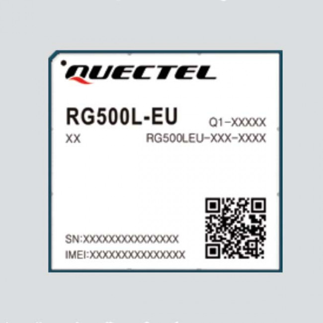 Quectel RG500L-EU LGA 5G Sub-6GHz Module Specs, Price, Datasheet