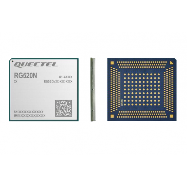 Quectel RG520N-GT 5G Sub-6GHz LGA Module Specs, Chipset, Interfaces