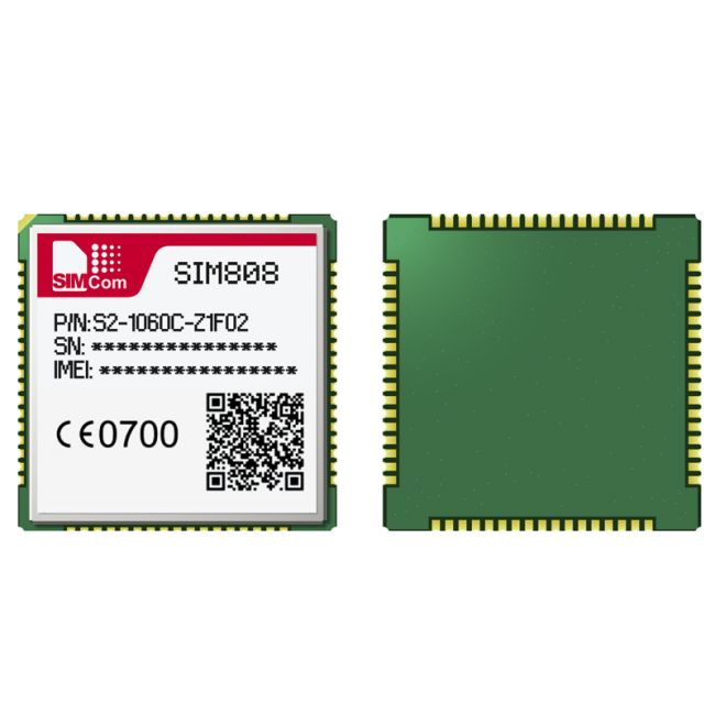 SIMCOM SIM808 Quad-Band GSM/GPRS 2G GPS SMT module