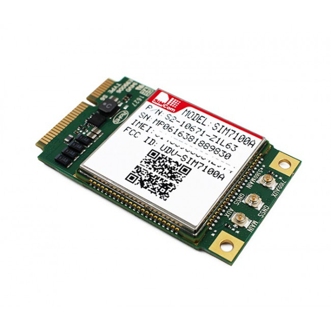 SIMCOM SIM7100A-PCIe LTE Cat3 Mini PCIe Module