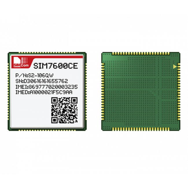 SIMCOM SIM7600CE LTE Cat4 Module(LCC or Mini PCIe)