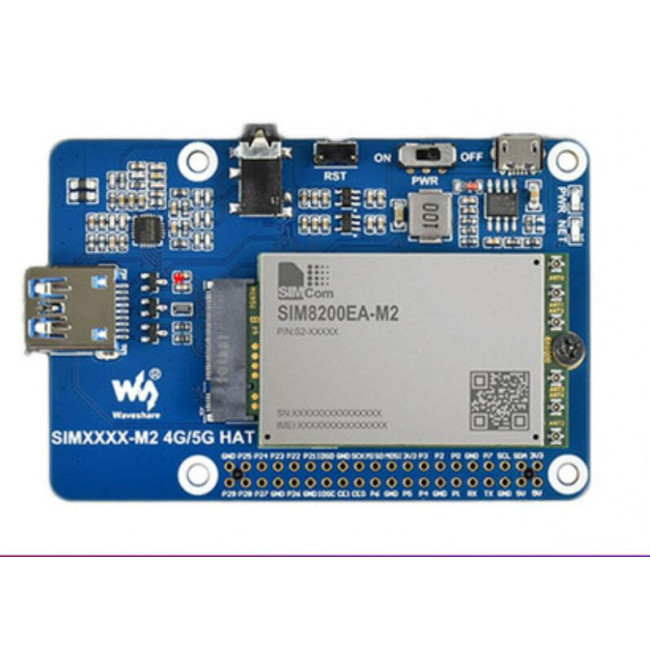 SIMCOM SIM8200EA-M2 Raspberry Pi Dev Board Kit
