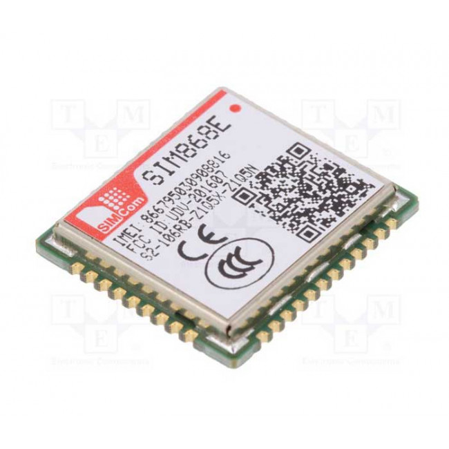 SIMCOM SIM868E 2G GSM/GPRS + GNSS SMT + LGA Module