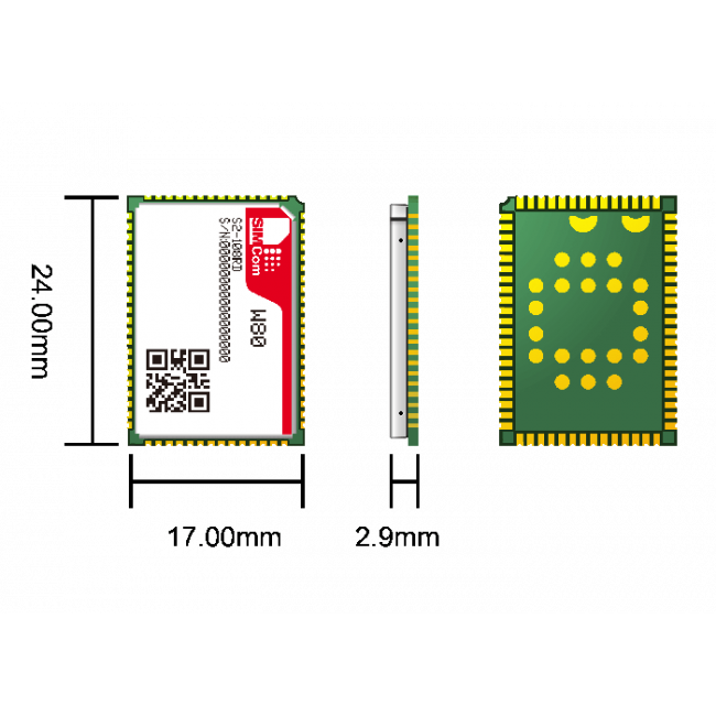SIMCOM W80 Wi-Fi 6 & BT Module