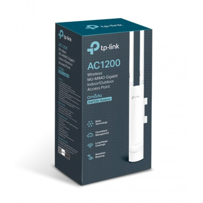 TP-Link Omada EAP225-Outdoor AC1200 Wireless MU-MIMO Gigabit Indoor ...