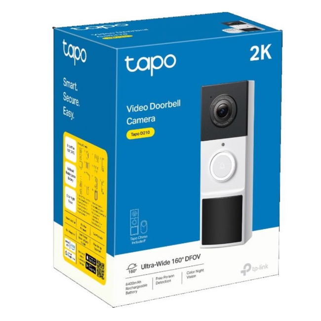TP-Link Tapo D210 Video Doorbell Camera