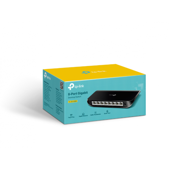 TP-Link TL-SG1008D 8-Port Gigabit Desktop Switch