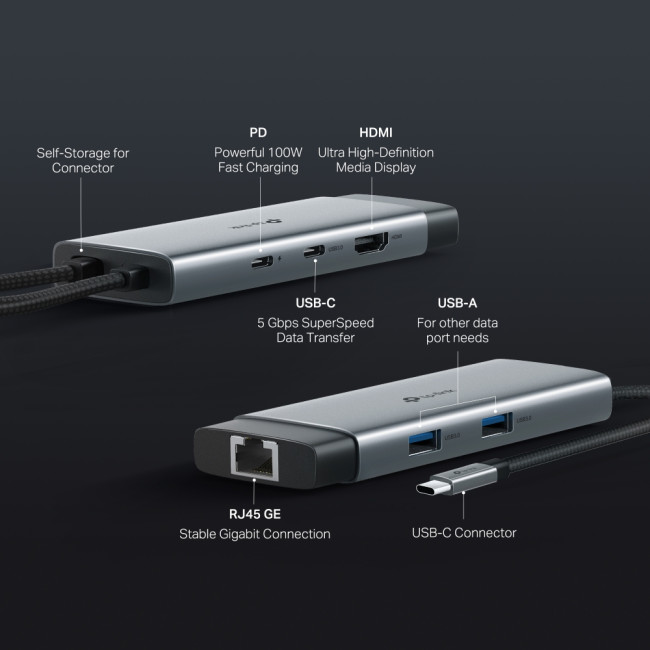 TP-Link UH6120C USB Type-C 6-Port Hub