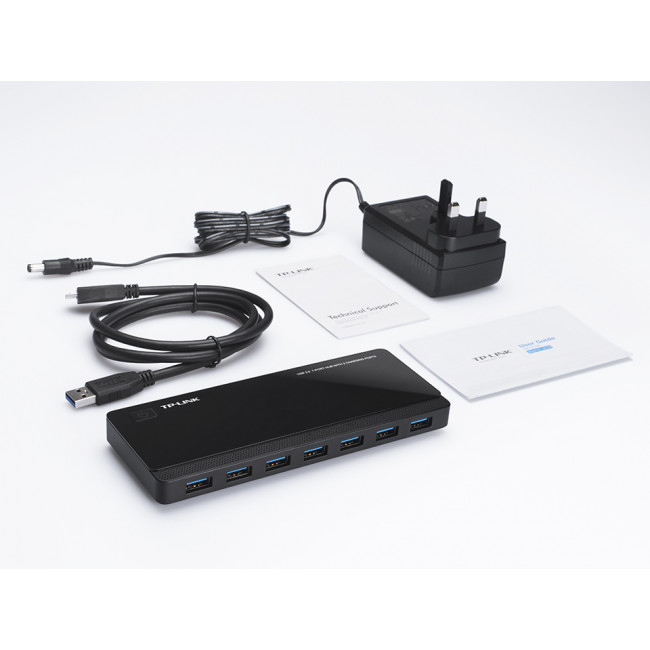 TP-Link UH720 USB 3.0 7-Port Hub with 2 Charging Ports
