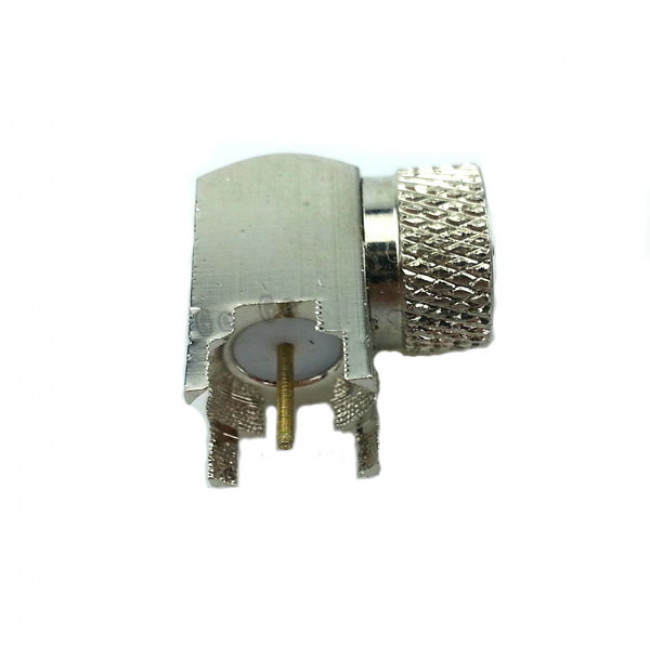 UHF-JE(UHF-male to PCB mount) Right Angle RF Connector