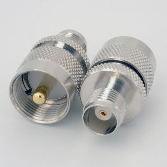 UHF-male to TNC-female RF Coaxial Connector(UHF-J to TNC-K)