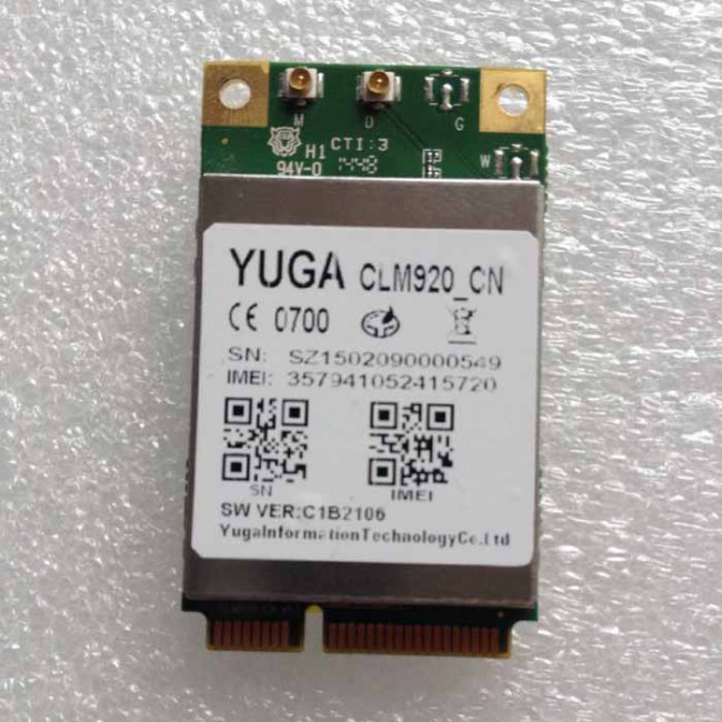 Yuga CLM920-CN LTE Cat3 Mini PCIe or LCC Module