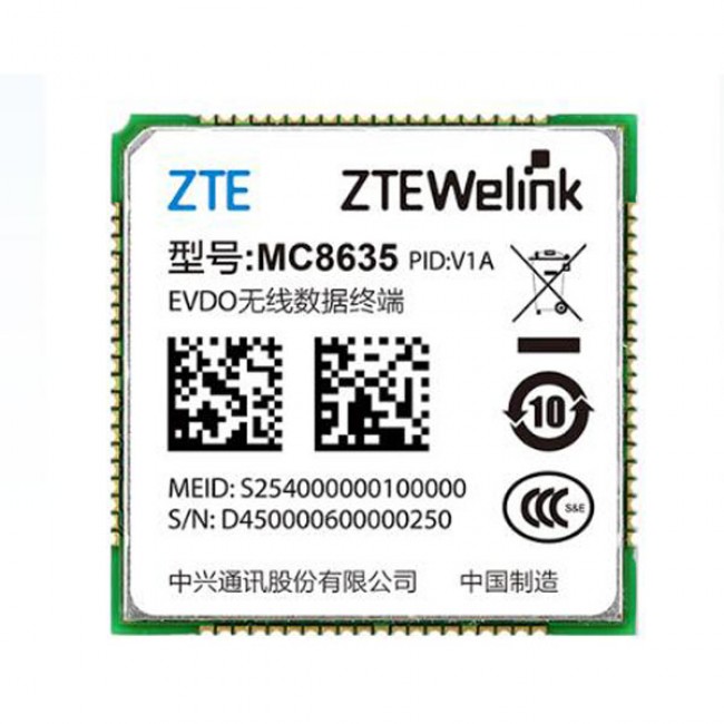 ZTE MC8635 CDMA2000 1X/EV-DO LCC 80Pin Module