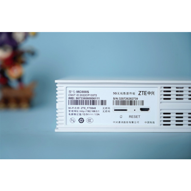ZTE MC888S 5G Indoor CPE3 PRO Router Specs, Price, Chipset & Review