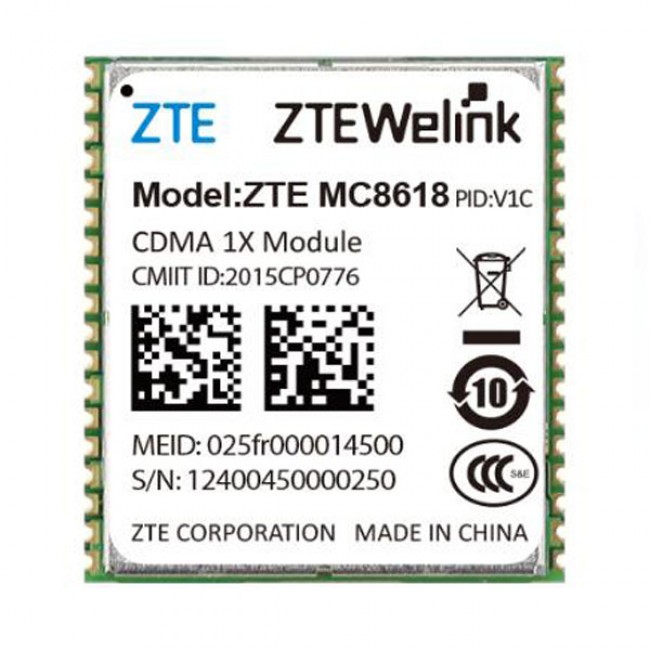 ZTE Welink MC8618 LCC 36Pin CDMA2000 Module